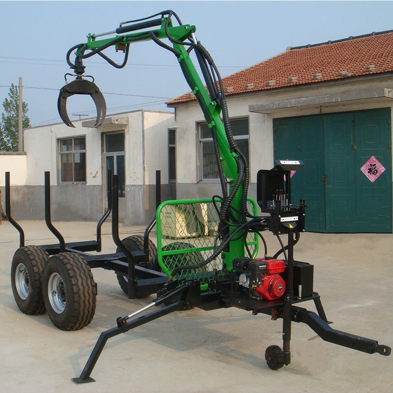 Forestry timber trailer with CE, timer transport trailer with SGS