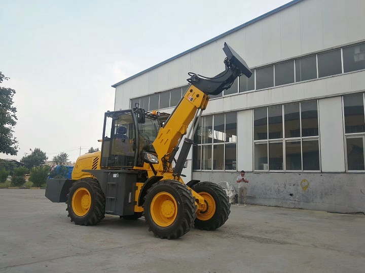 Telescopic front loader MC925T with CE,articulated boom loader with SGS