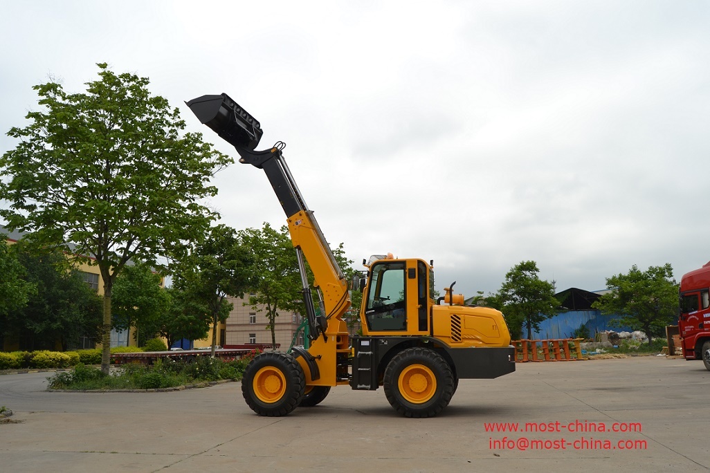 MC940T large telescopic loader with 129KW engine, this telescopic wheel ...