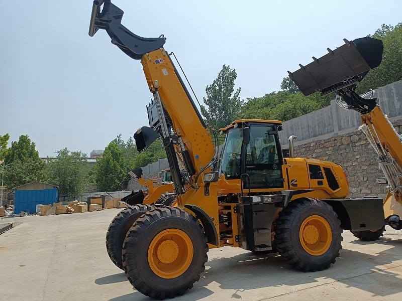 MC940T large telescopic loader with 129KW engine, this telescopic wheel ...