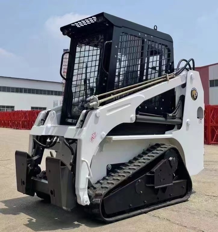 Mini Track Skid Steer Loader with compact design, this mini crawler ...