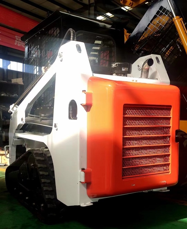 Mini Track Skid Steer Loader with compact design, this mini crawler ...